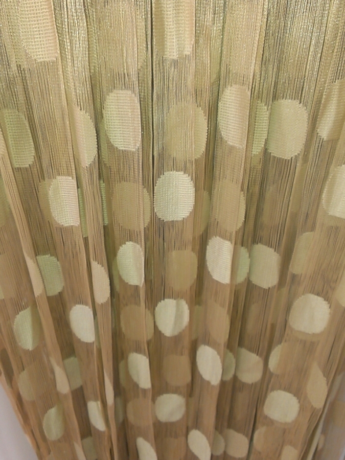 Perdea Franjuri, Buline Bej, Aurii Mari, Otto House