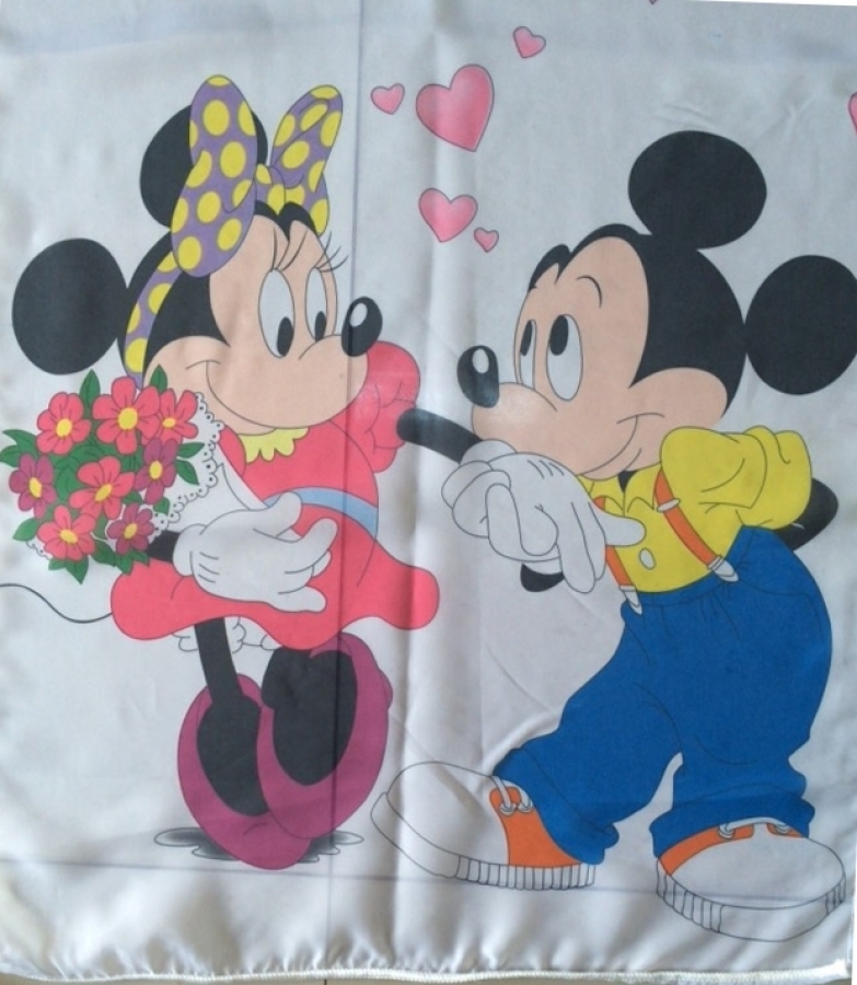 Perdea Camera Copii Cu Mickey Mouse & Minnie, Otto House